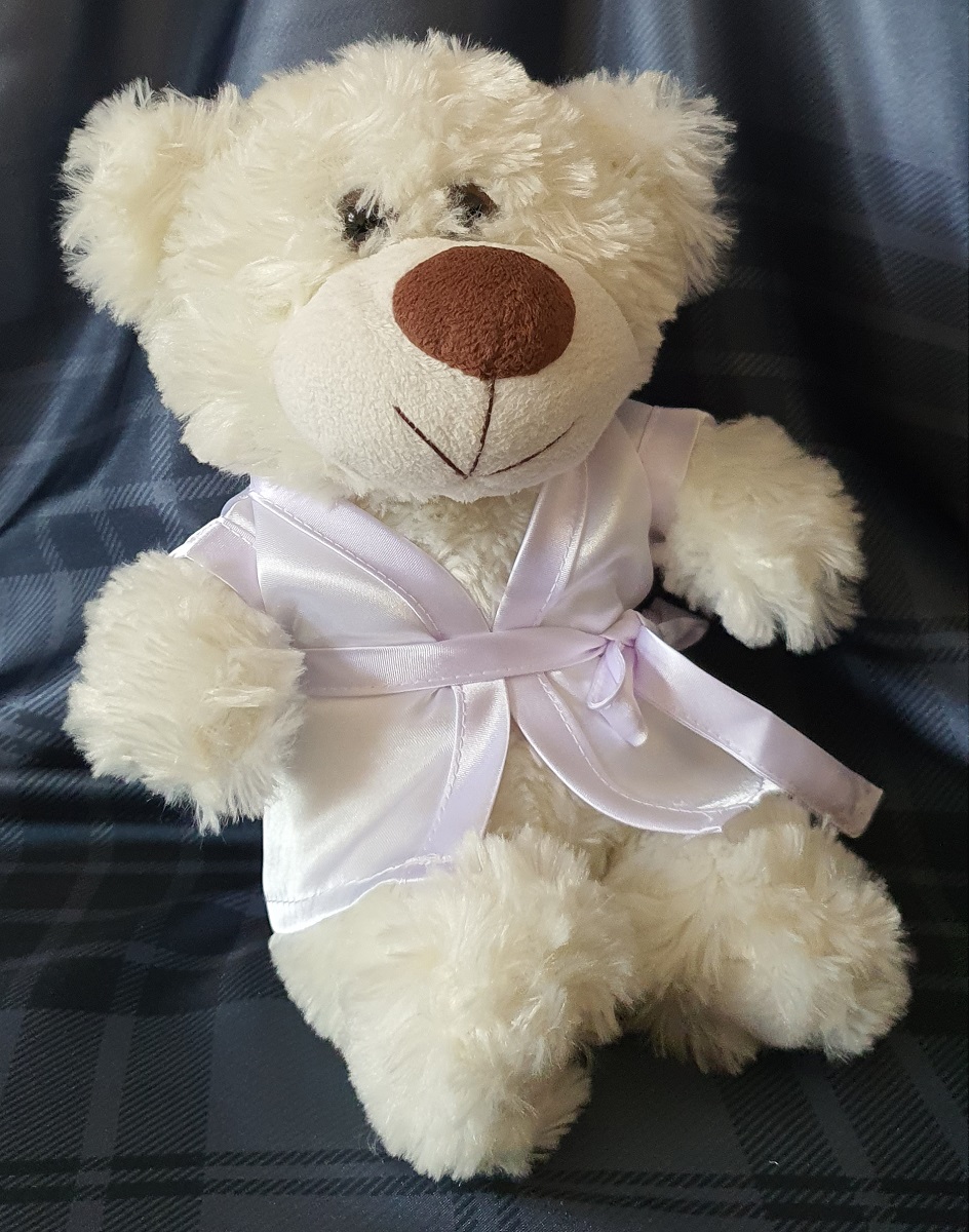 511 Nine X dressing gown for “little bridesmaid teddies”