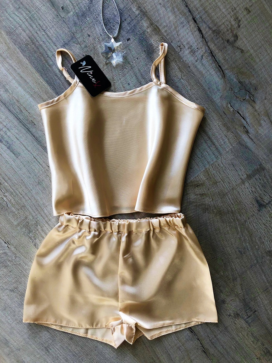 Nine X Boys Girls Kids Satin Cami Set Age 2-13 Years Nightwear